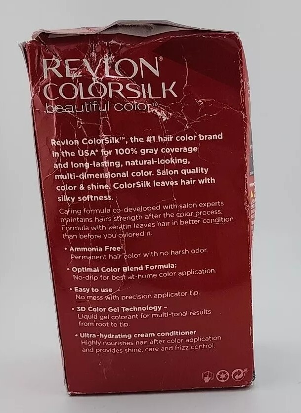 Revlon Colorsilk Ammonia-free Permanent Hair Color - 011 Soft Black ...