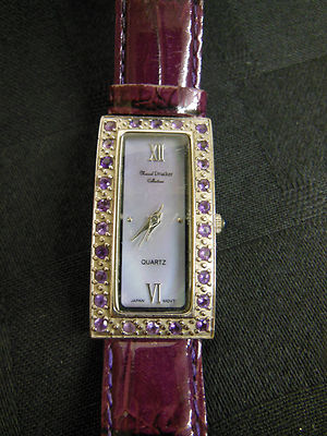 Amethyst & Mother of Pearl Dial Sapphire Dial, MARCEL DRUCKER Ladies ...