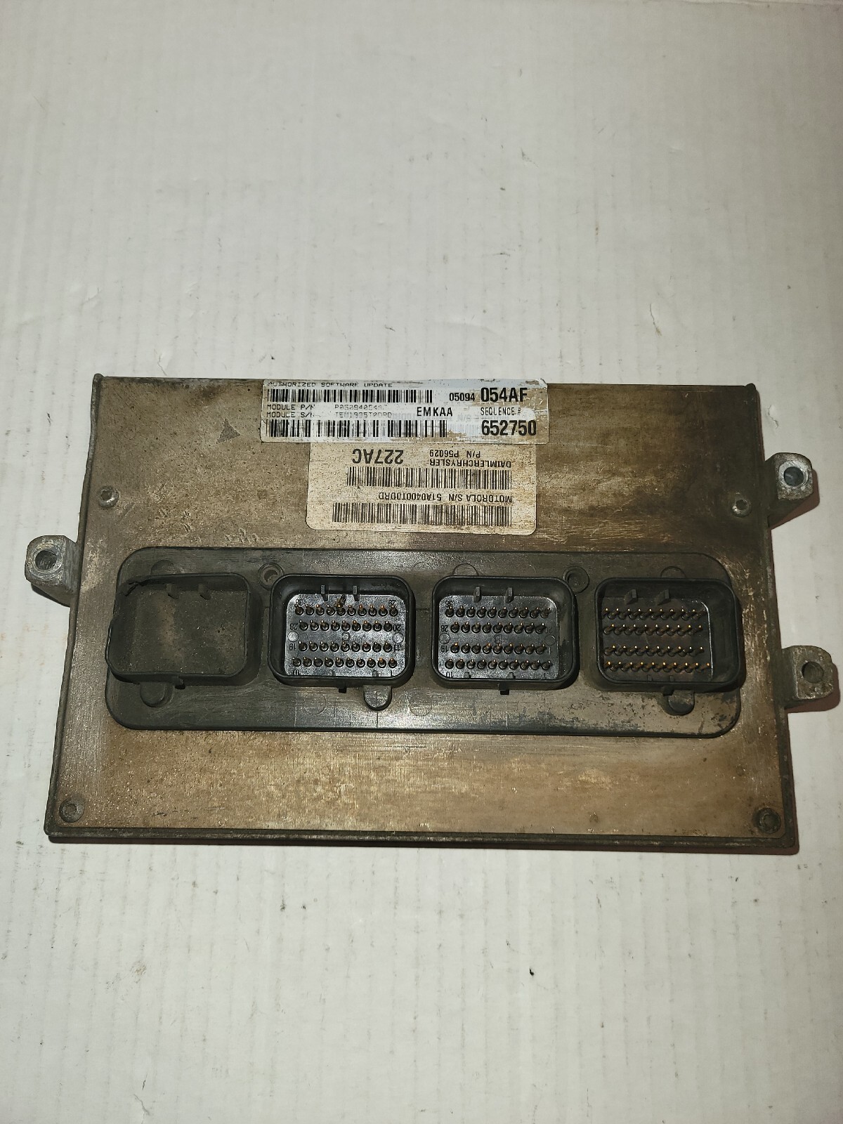 🚘 ️Engine Control Module ECU/ECM/PCM Dodge Dakota 3.7lt 6V 🛻 2006 ...