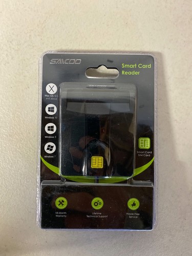 Saicoo Smart Card Reader New Sealed Mac Windows USB | eBay