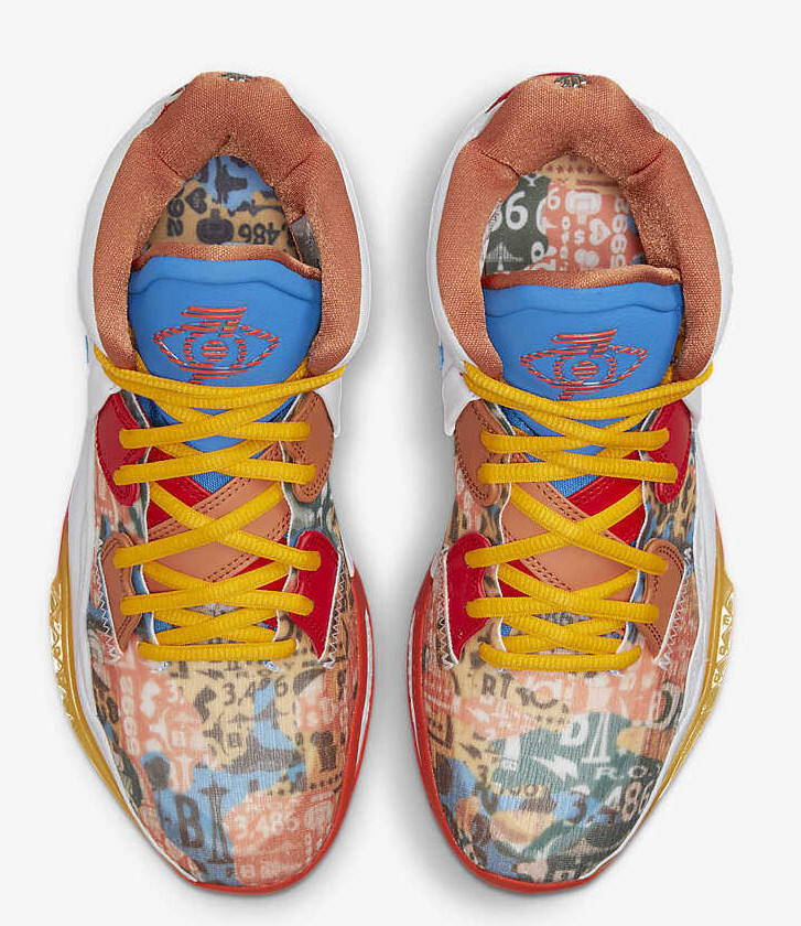 Nike Kyrie 8 Infinity 'Ky-D' Basketball Shoe White/Red CZ0204-100 US ...