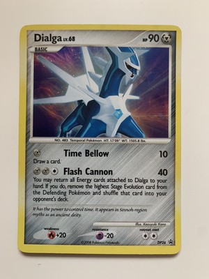 Pokemon TCG - Dialga lv. 68 DP26 Black Star Promo Card Diamond & Pearl ...