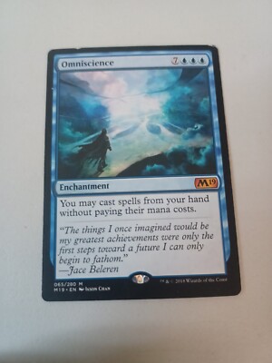 MTG Magic the Gathering Omniscience (65/339) Core Set 2019 LP | eBay