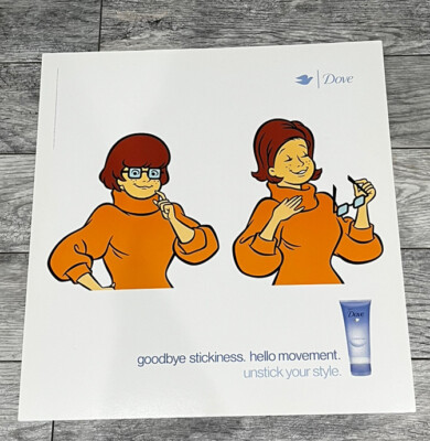 Scooby Doo Scooby-Doo Velma DOVE SHAMPOO SUBWAY POSTER ULTRA RARE | eBay