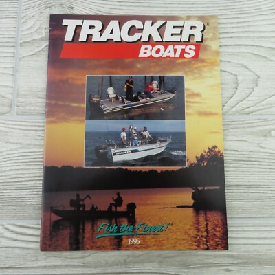 Tracker Boats - All Models - 1995 - Brochure / Catalog - Dealership ...