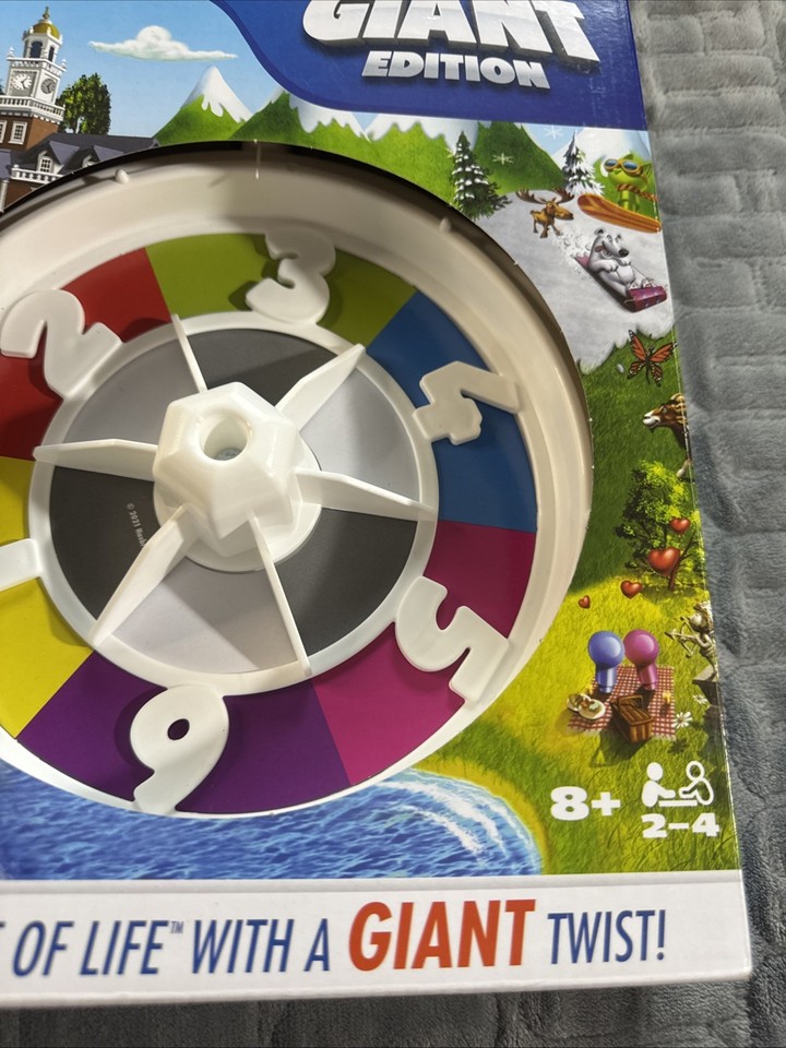 The Game of Life Giant Edition Indoor Outdoor Fun Family Game Night ...
