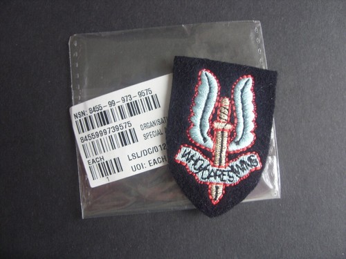 SAS BERET CAP BADGE TPR to WO2 THE SPECIAL AIR SERVICE GENIUNE UK MOD ...