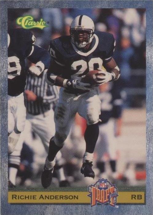 1993 Classic Draft Picks - Richie Anderson #24 (RC) for sale online | eBay