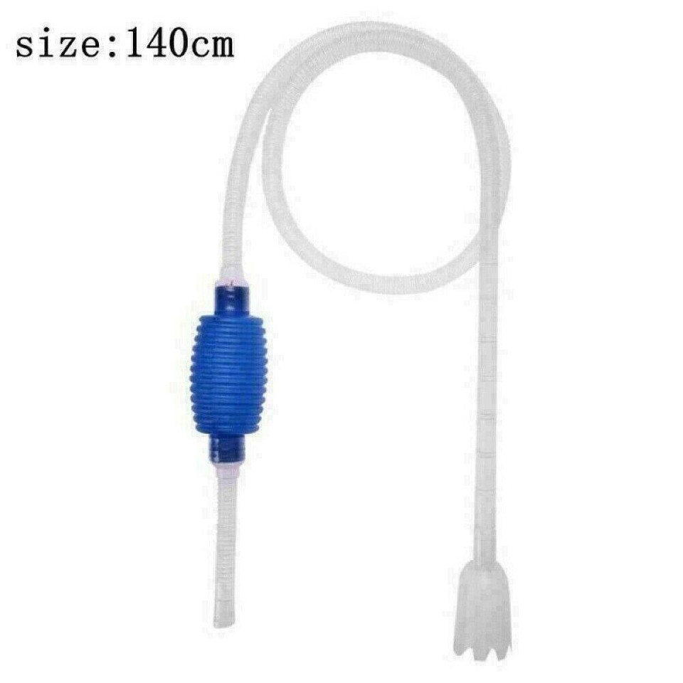 Siphon Cleaners Fish Tank Aquarium Gravel Clean Hand Kit Pump L0G|HOT ...