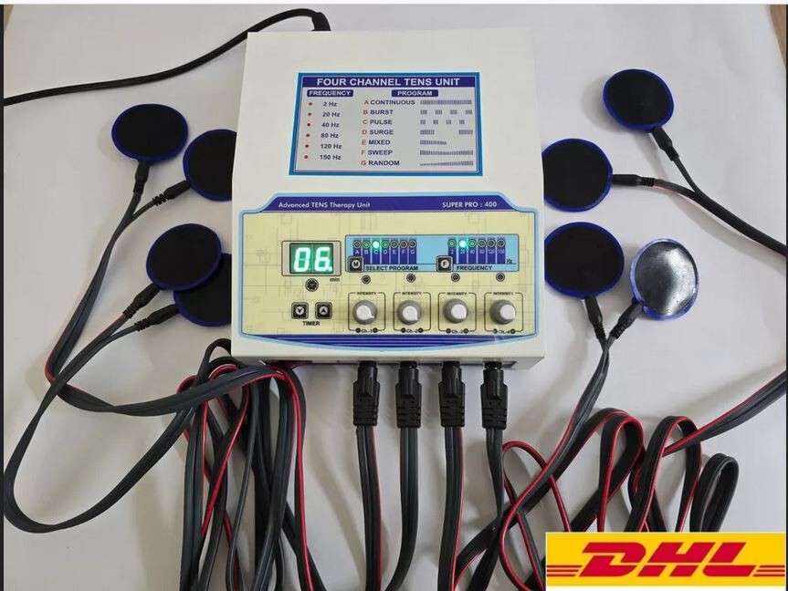 Latest New Home Use Advance 4 Channel ElectroTherapy Machine Easy To ...