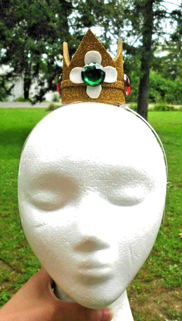 Paper Princess Daisy Crown Whos Ready For That Halloween GRWM