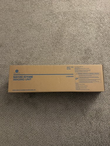 Genuine Konica Minolta IU310C 4047-701 Cyan Imaging Unit Bizhub C350 ...