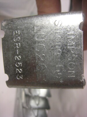 6 piece lot Face Mount Joist Hanger ,No LUC26Z, Simpson Strong Tie with ...
