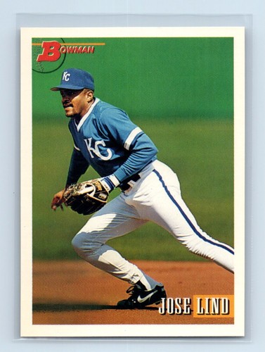 1993 Bowman Jose Lind Kansas City Royals #153 | eBay