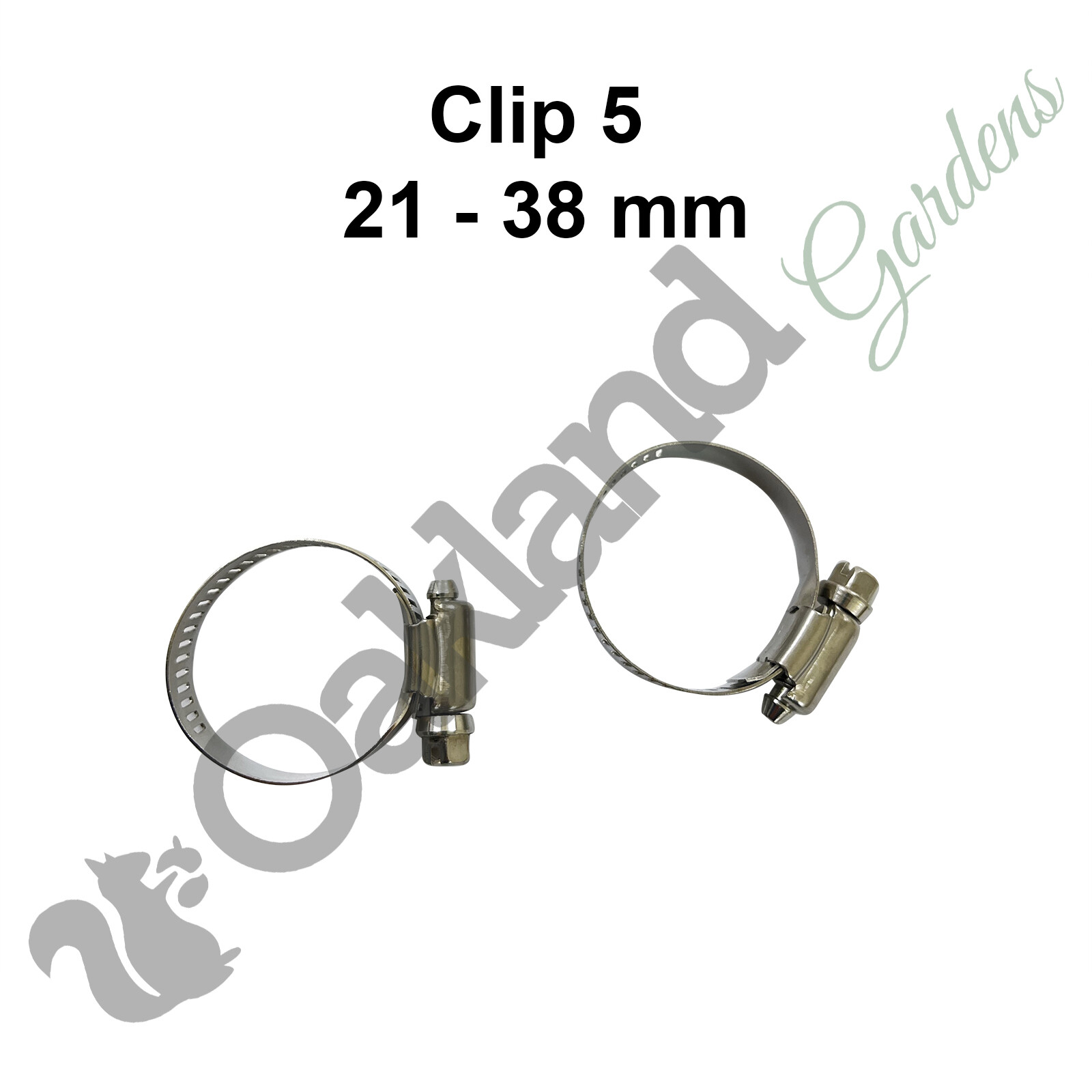 Hose Clips Jubilee British Type Worm Drive Clip Clamps Mild Steel Zinc ...