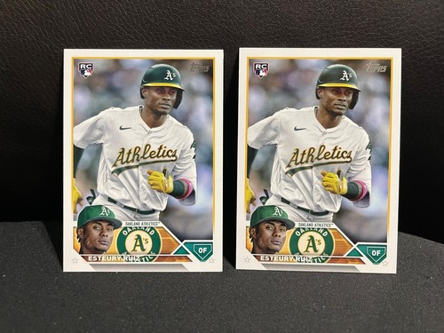 (2) 2023 Topps Estuary Ruiz RC #650 Oakland A's | eBay