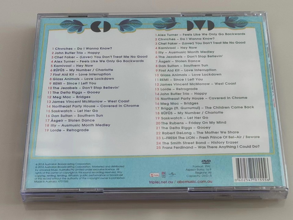 Triple J Like a Version / Various by Various Artists (CD+DVD, 2014) 602547015556| eBay