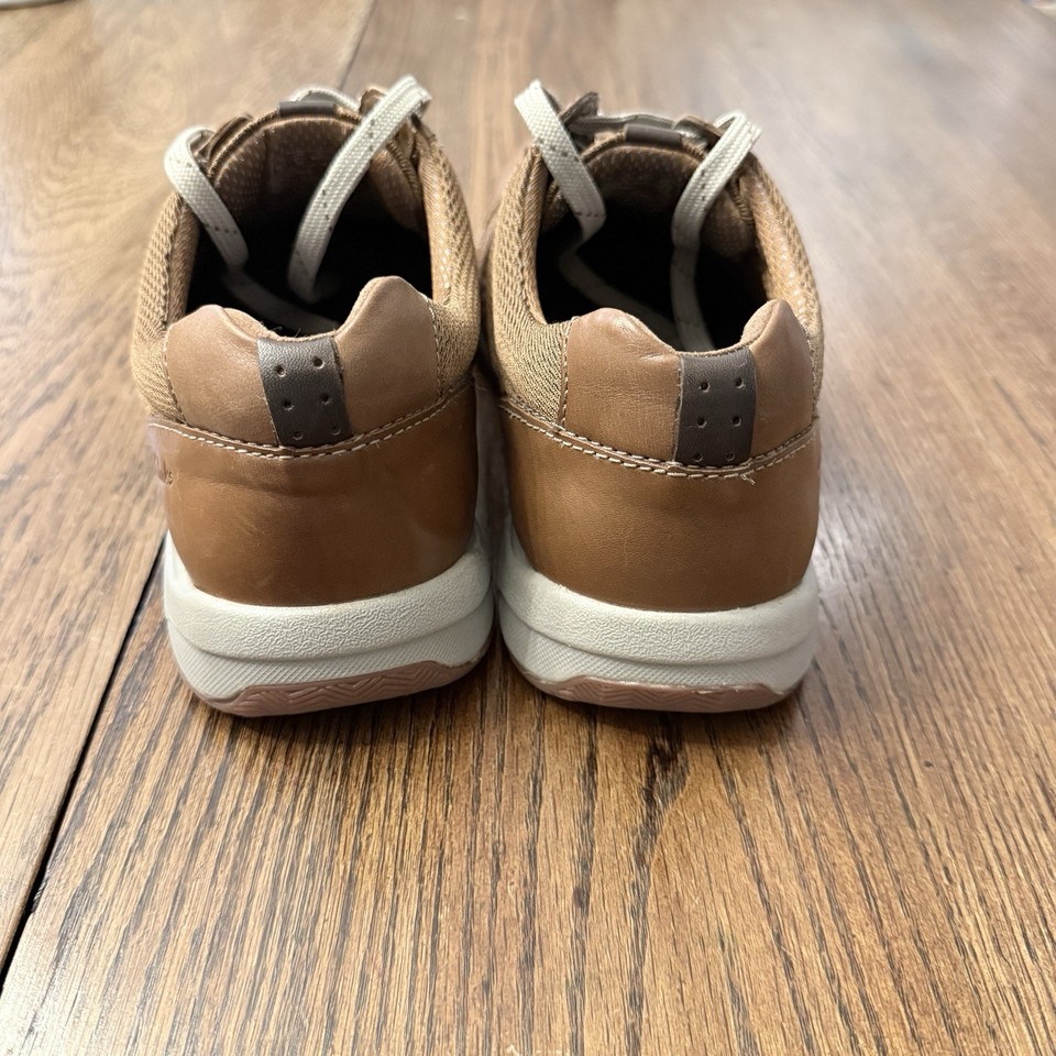 Clarks Men's Langton Race Sneaker Sz 9.5 M Brown EUC Office Dress Suit ...