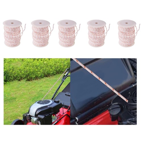 Recoil Starter Rope Pull Cord Braid Nylon for Brush Cutter Edger | eBay