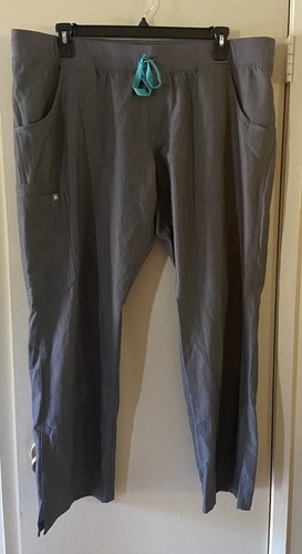 FIGS Kade Scrub Pants Women’s Size XXL 2XL Graphite / Gray in VGC | eBay