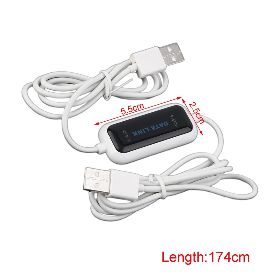 High Speed USB Pc to Pc Online Share Sync Link Net Direct Data File ...