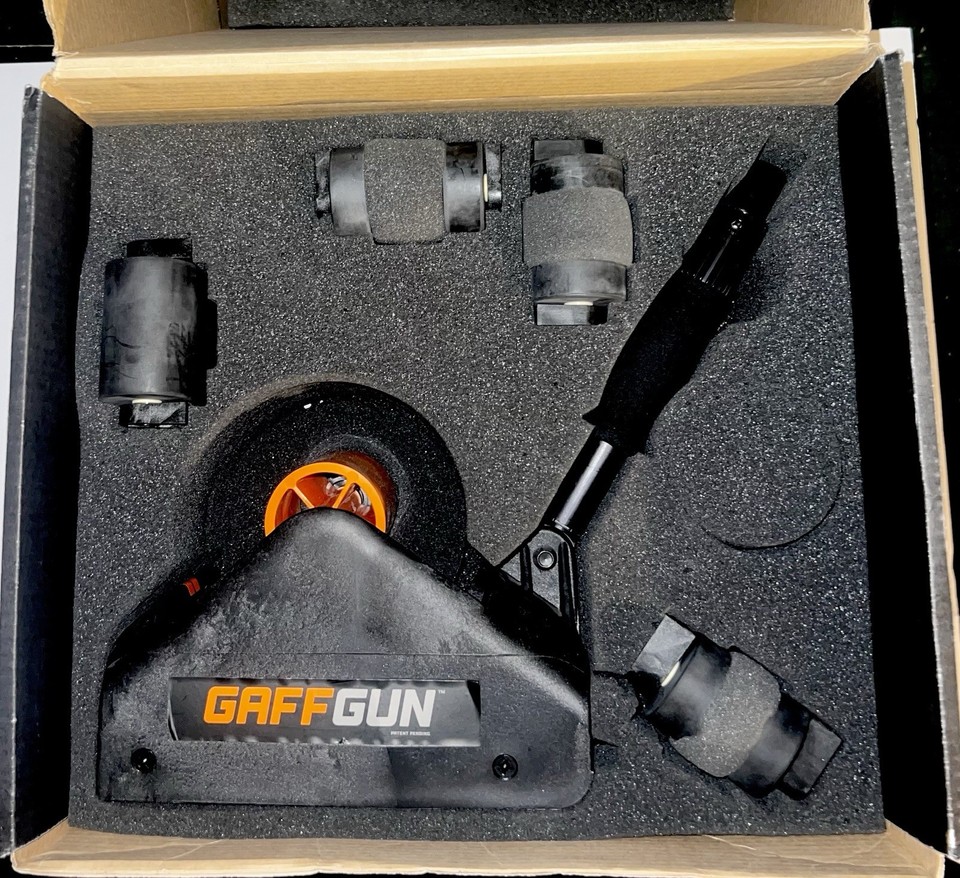 GAFFTECH - GAFFGUN BUNDLE - OPEN BOX - NEW(COMPLETE) - GAFFING - FREE ...