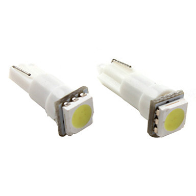 2 x White T5 SMD LED Car Speedo Dashboard Light Lamp Bulb 286 12516 ...