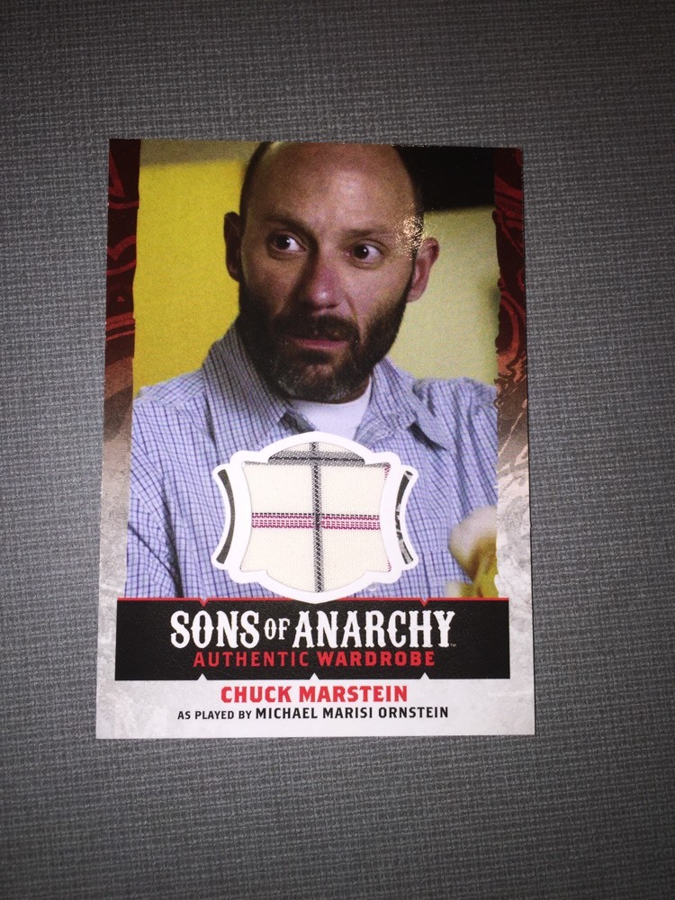 Sons of Anarchy Trading Cards Authentic Wardrobe Card of Chuck Marstein ...