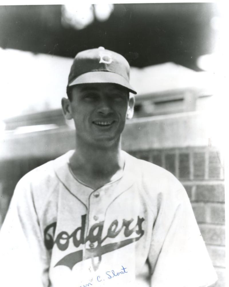 DWAIN SLOAT BROOKLYN DODGERS SIGNED AUTOGRAPHED 8X10 PHOTO W/COA | eBay