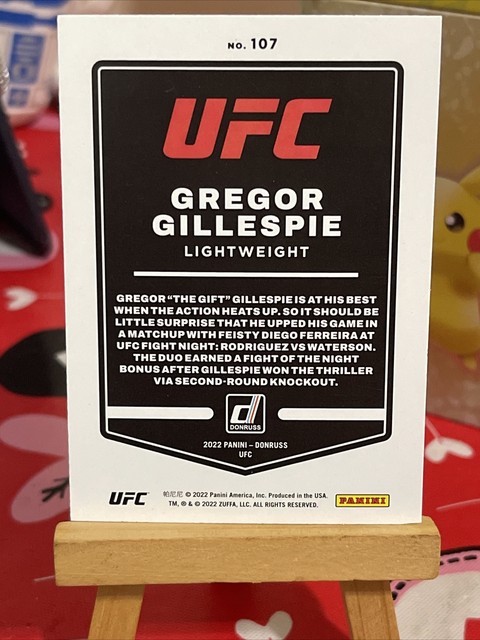 2022 Donruss UFC - #107 Gregor Gillespie for sale online | eBay