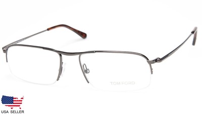 NEW TOM FORD TF 5211 012 GUNMETAL EYEGLASSES GLASSES FRAME 53-17-140 ...