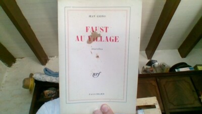 Jean Giono Faust au village EO sur papier ordinaire | eBay