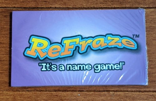 ReFraze It's a Name Game Sample Pack NEW | eBay