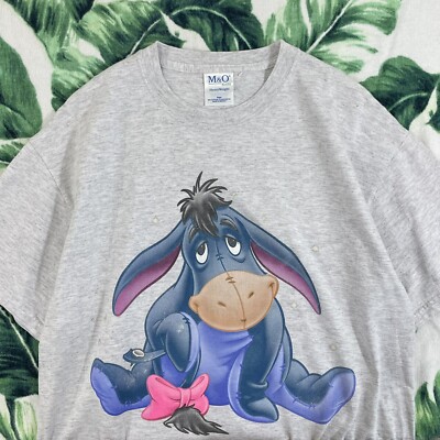 Vintage 90s Disney Eeyore T Shirt Cute Pooh Tigger Goth Emo Grandma ...