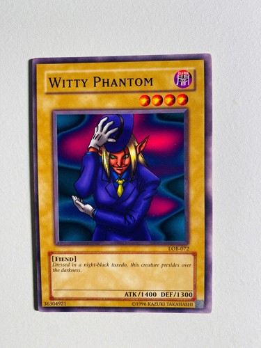 YU-GI-OH! WITTY PHANTOM LOB-072 NM-MT CARD | eBay