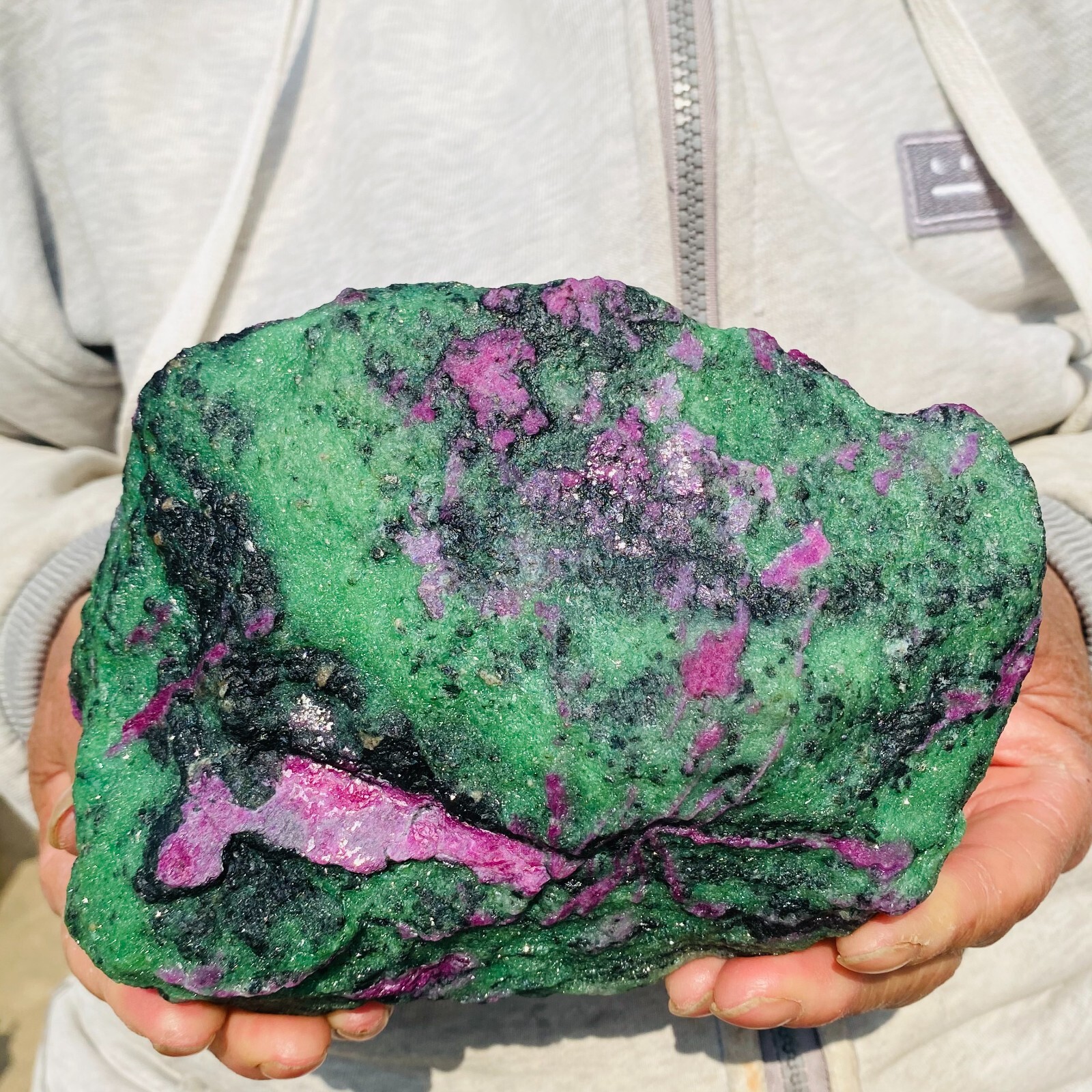 4.0lb Amazing Large Ruby Zoisite Gemstone Natural Mineral Rough Display Specimen | eBay