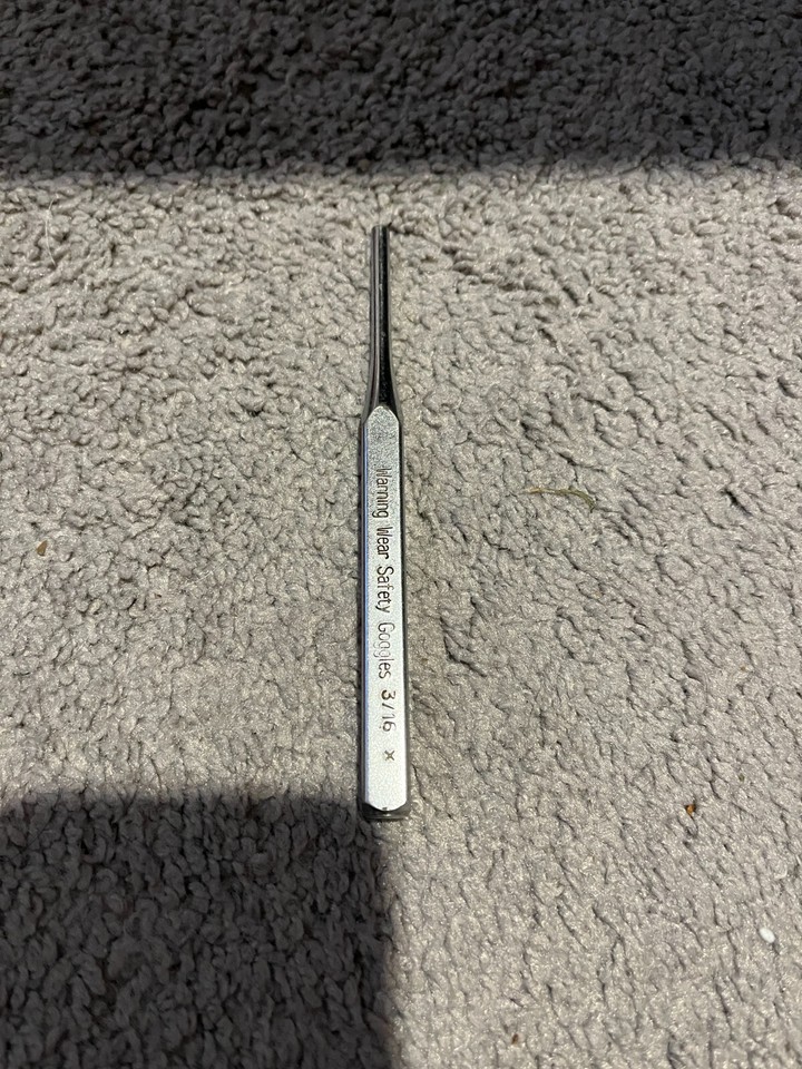 Punching Marking Staking Punch Tool 3/16 Vintage@ | eBay