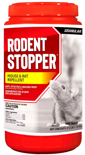 Rodent Stopper Mouse & Rat Repellent, All Natural, Safe For Kids & Pets ...