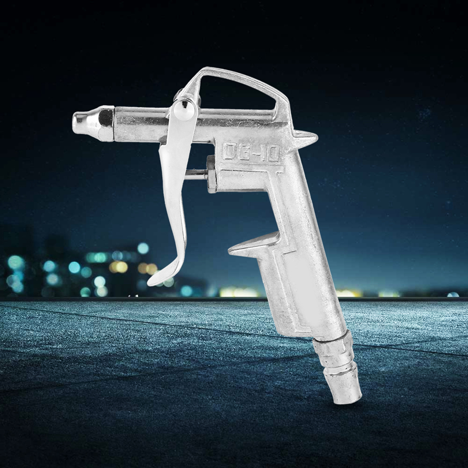 Air Compressor Dust Duster Trigger Handle 1/4 Compressed Alloy Nozzle ...