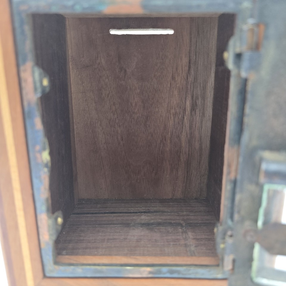 Antique Original US Post Office Lock Box 263 (Includes Working ...