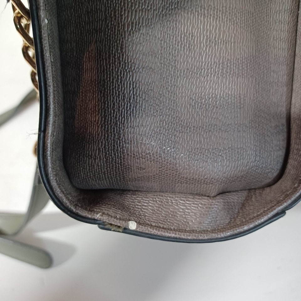 Steven Madden Blexi Crossbody Handbag Purse Grayish Green Black Lining ...