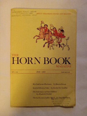 1967 June, The HORN BOOK Magazine, "The Lachrymose Ladies-Part 1 ...