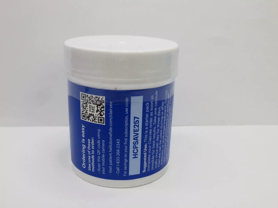 BONAFIDE CLAIRVEE VAGINAL PROBIOTIC 75 CAPSULES (25 BOTTLES x 3 ...