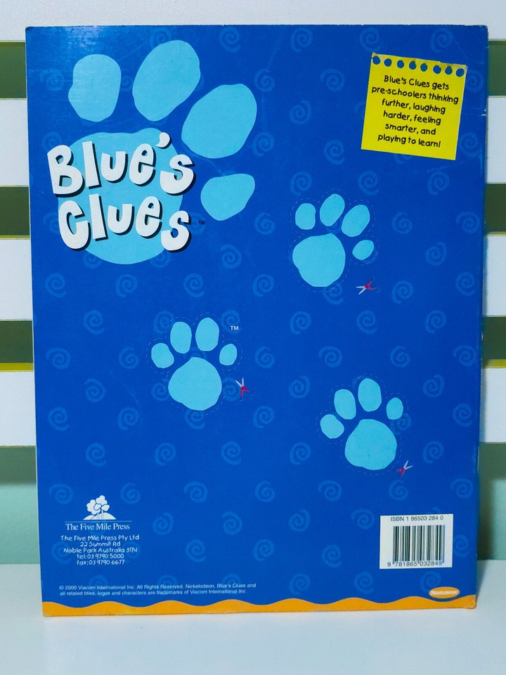 Blue's Clues Storytime with Blue Sticker Book! 2000 Book by Allison ...