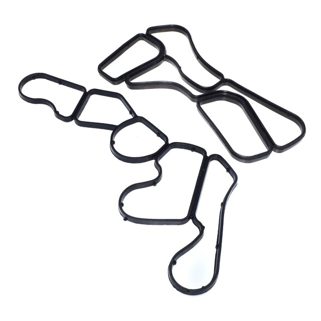 For Mercedes Engine Oil Filter Housing+Timing Case Gasket 2721840280 ...