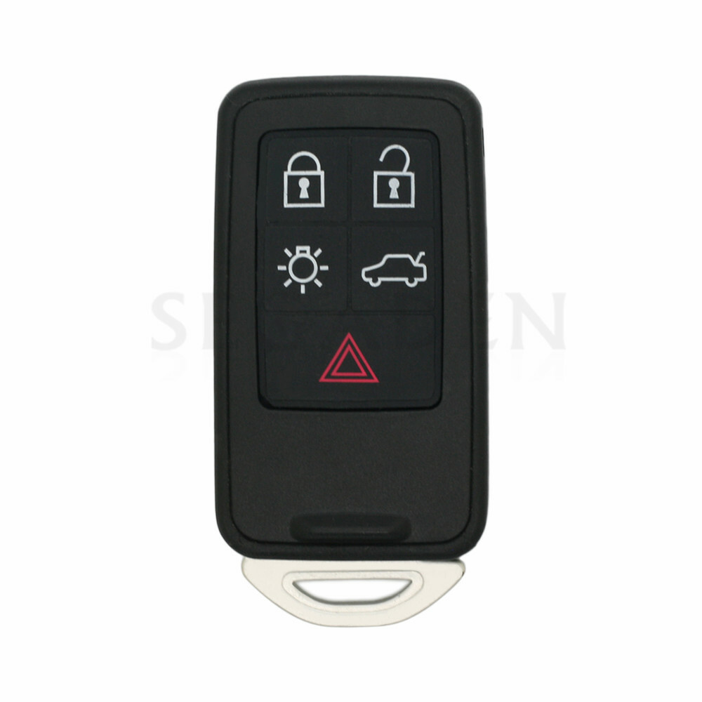5 Button Remote Key Case Shell W/ Insert Key fit for VOLVO S60 S80 V70 ...
