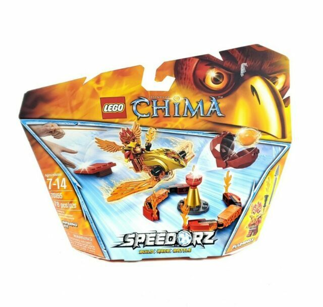 LEGO Legend of Chima 70155 Speedorz Inferno Pit Fluminox Figure New in ...