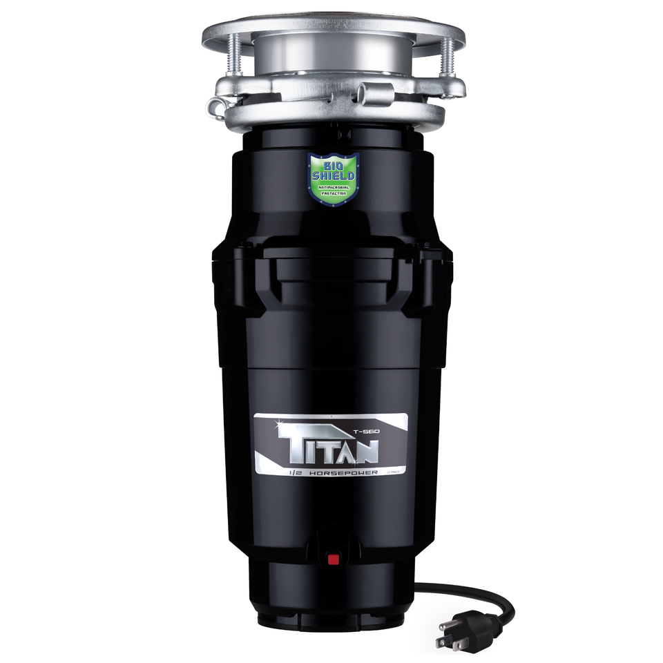 Titan Garbage Disposal, Anti-Jam Food Waste Disposer - 5 Horsepower ...