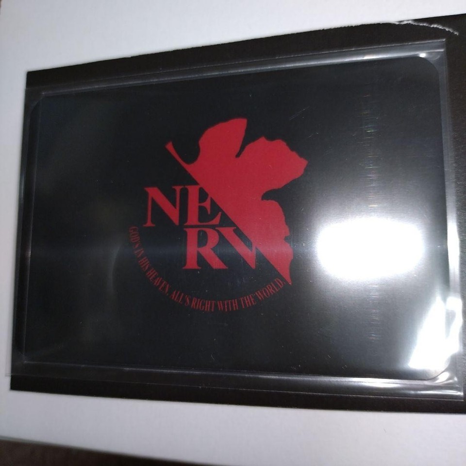 Evangelion Mari Collaboration EVA Card Novelty Unused Plastic ...