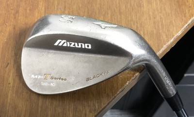 MIZUNO MP T SERIES 56/10 BLACK NI SAND WEDGE - TRUE TEMPER DG WEDGE ...